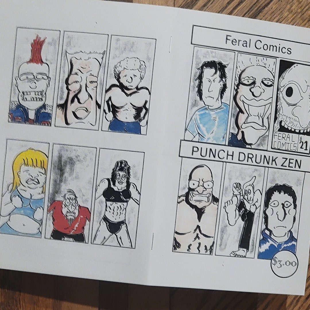 Comicbook Zine Anthology for Comicbook Zine Readers - Etsy