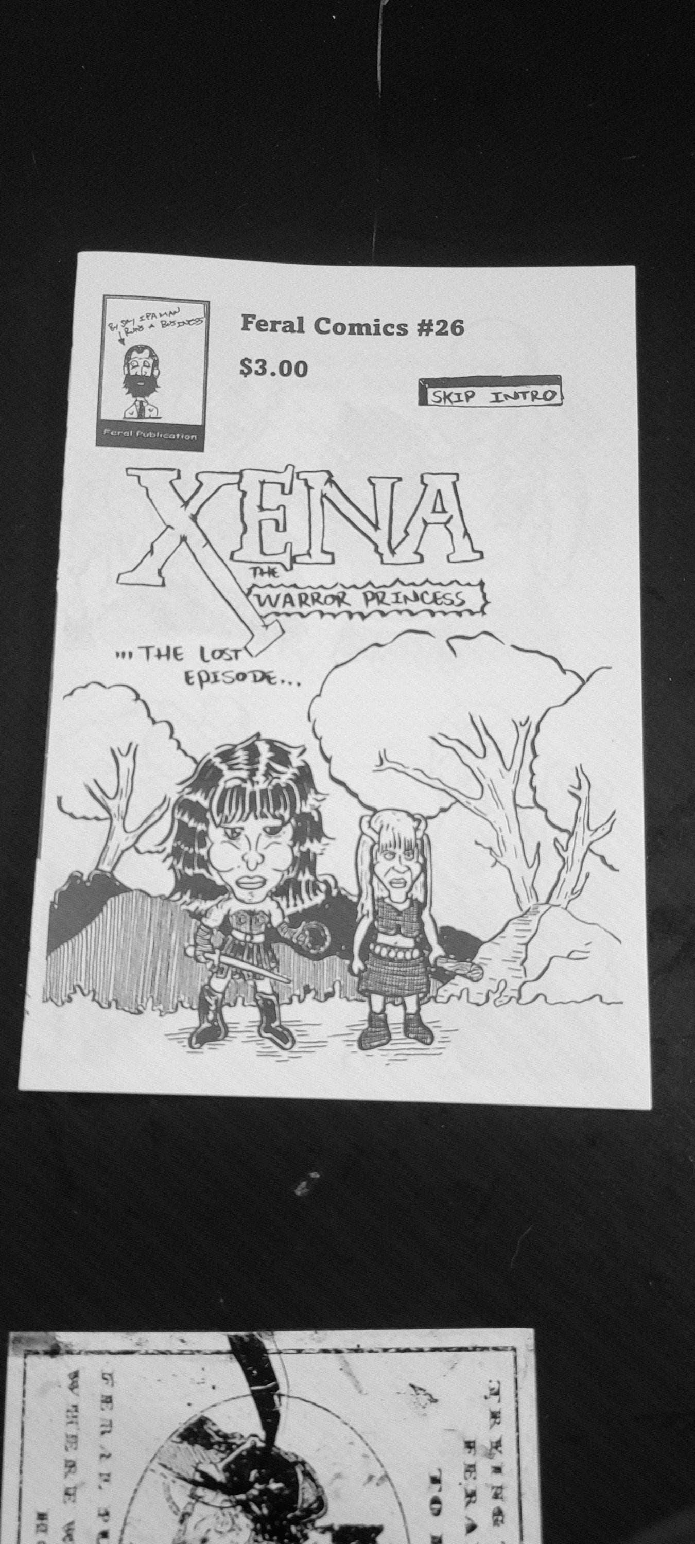 Bloodlust Warrior Zine | Dark Fantasy Parody Fan Zine | Xena‑inspired ...