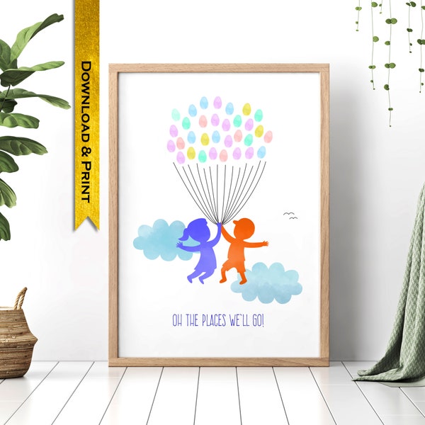 Fingerprint Balloons - Etsy