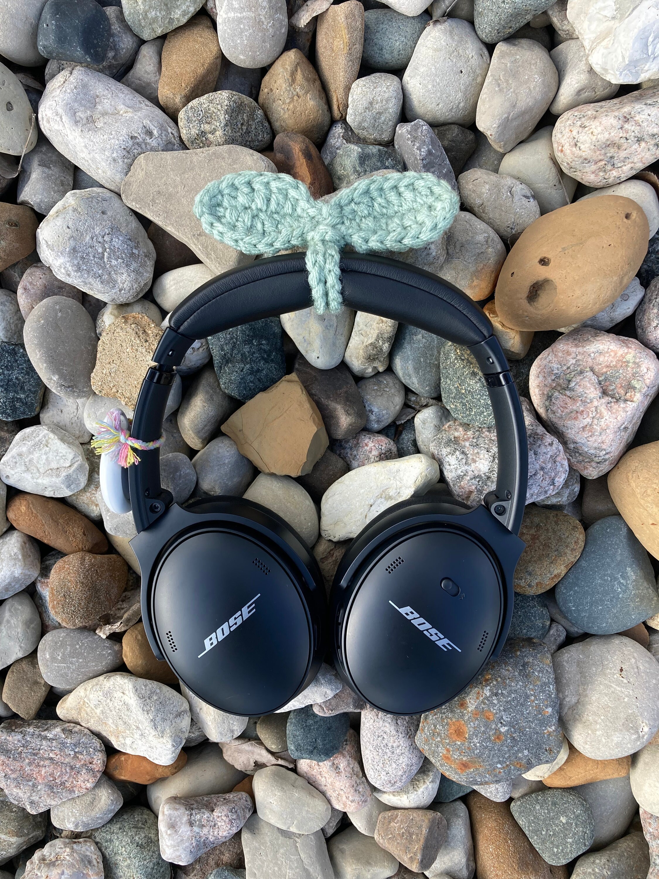 Crochet Headphones Sprout || Cute Headphone Accessory - Etsy