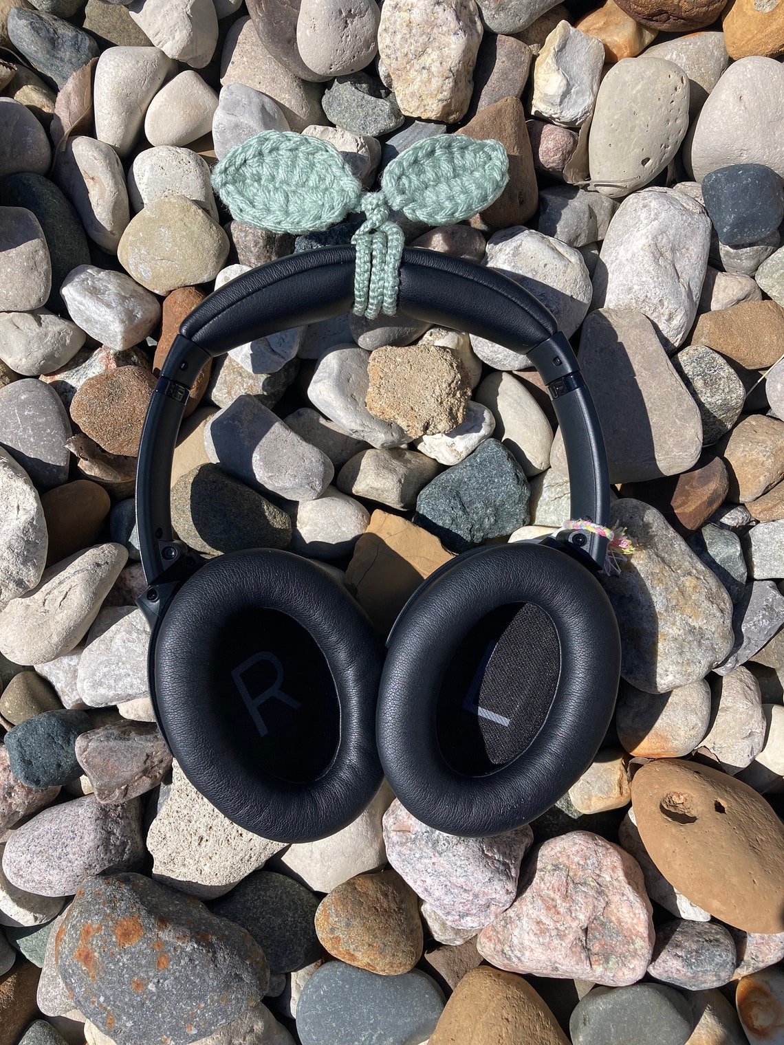 Crochet Headphones Sprout (wire) || Cute Headphone Accessory - Etsy