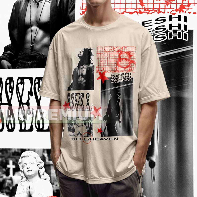 Keshi Hell Heaven Tour Shirt: Keshi Comfort Colors Tee, Keshi ...