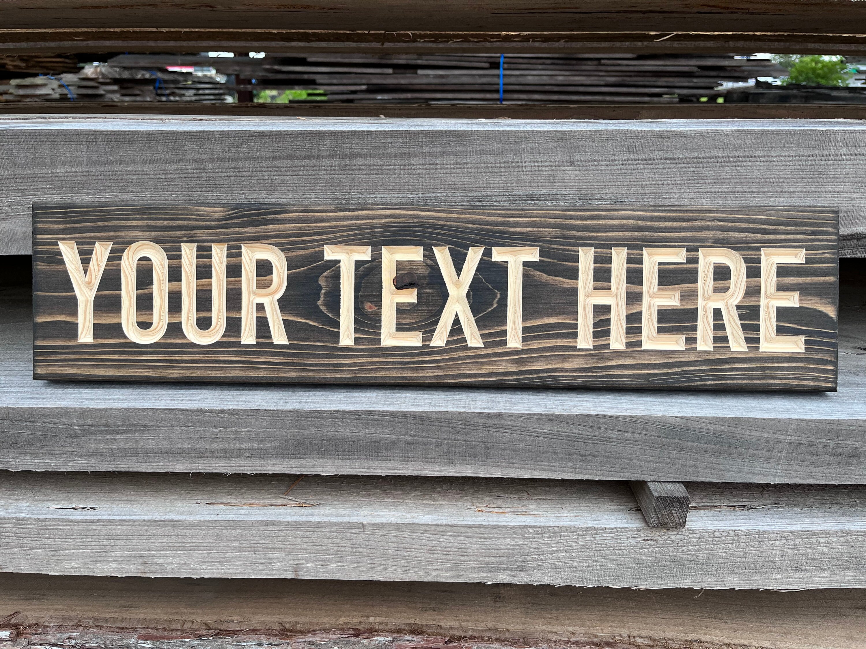 Customize, Personalize, One Line Text, Wood, Sign, Gifts - Etsy