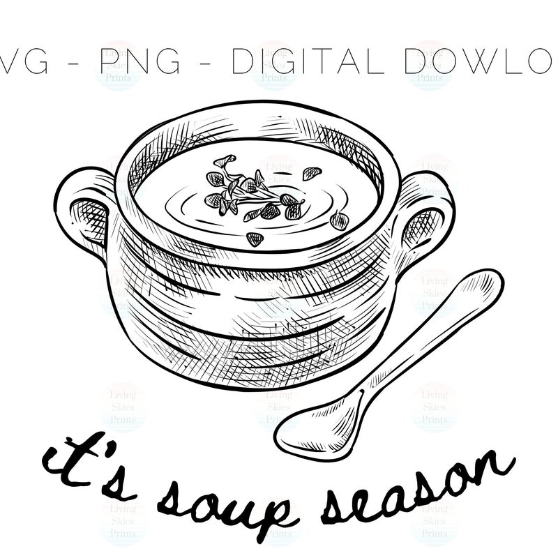 Soup Svg - Etsy