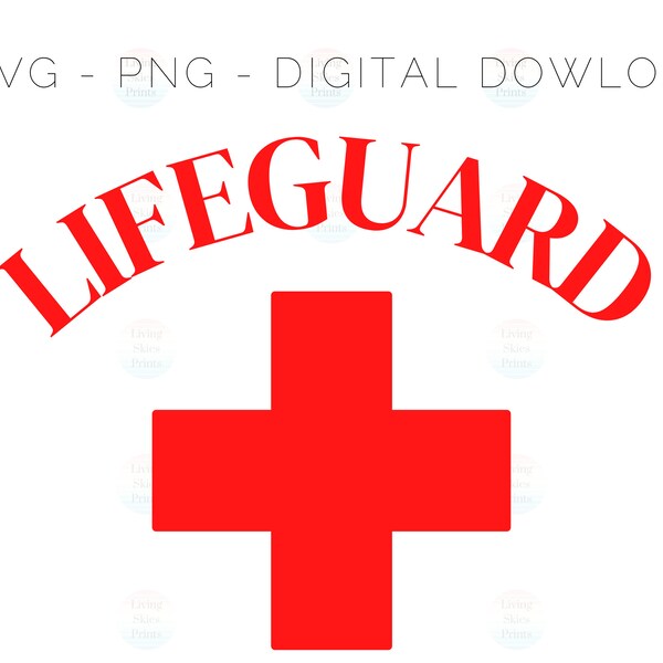 Lifeguard Logo Svg - Etsy