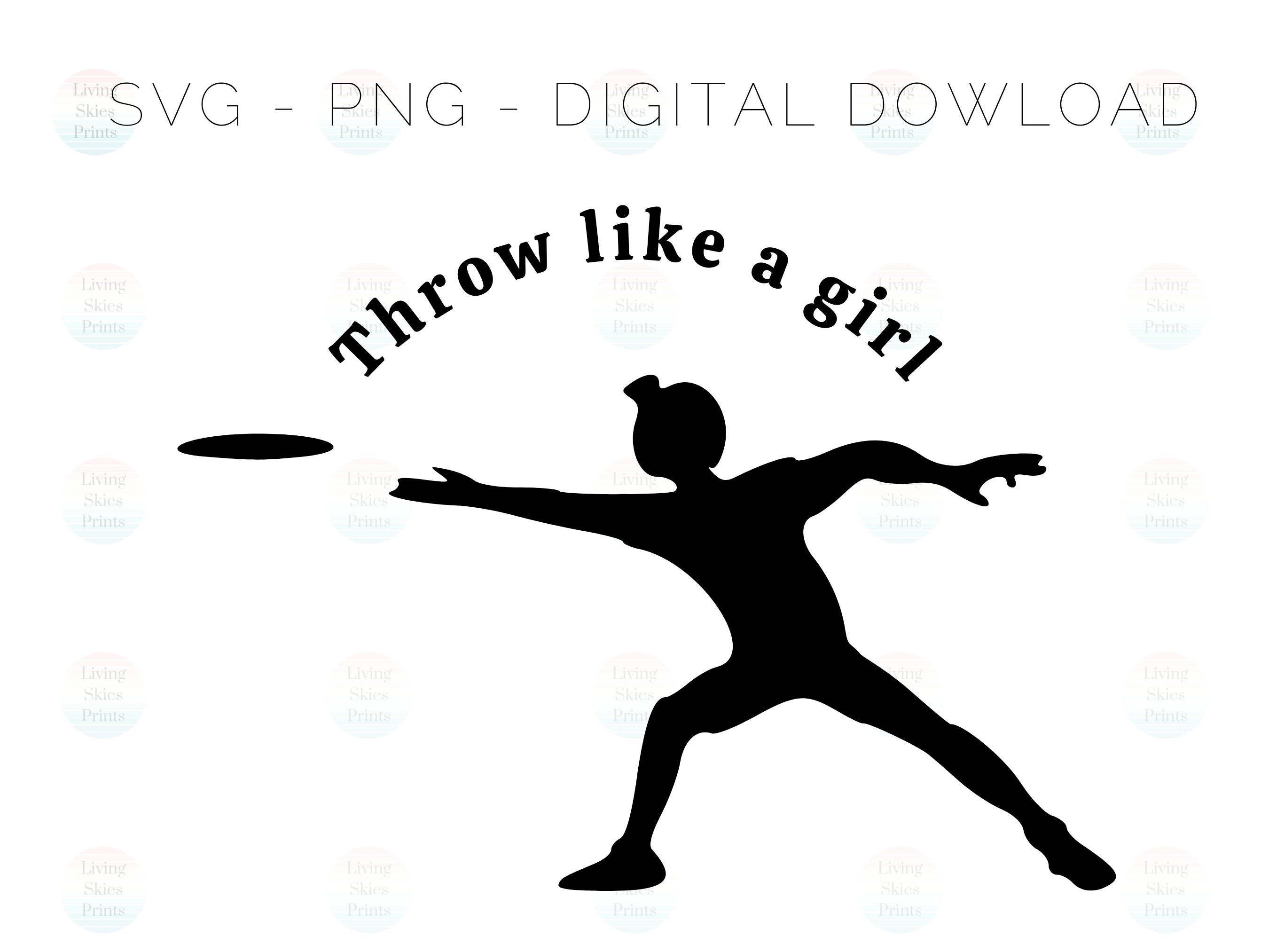 Disc Golf Ultimate Frisbee SVG PNG Cut File for Cricut Clip - Etsy