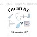 I'm an RT Ask Me What I Do Respiratory Therapy Svg - Etsy