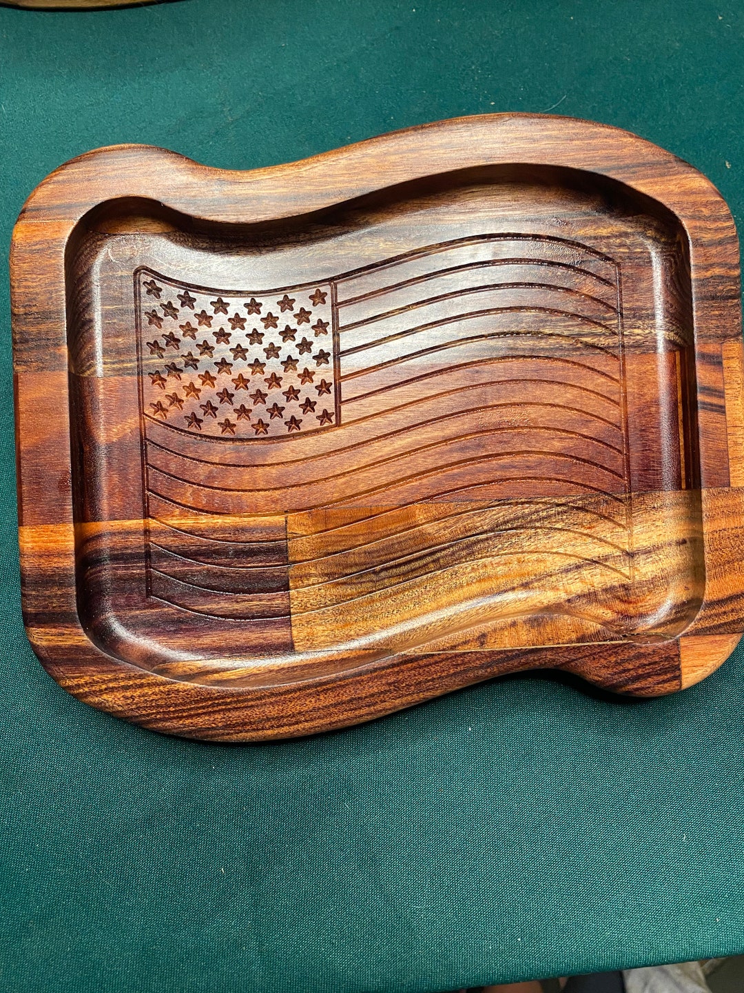 American Flag Tray Instant Download Files CRV, Svg and DXF Aspire File ...