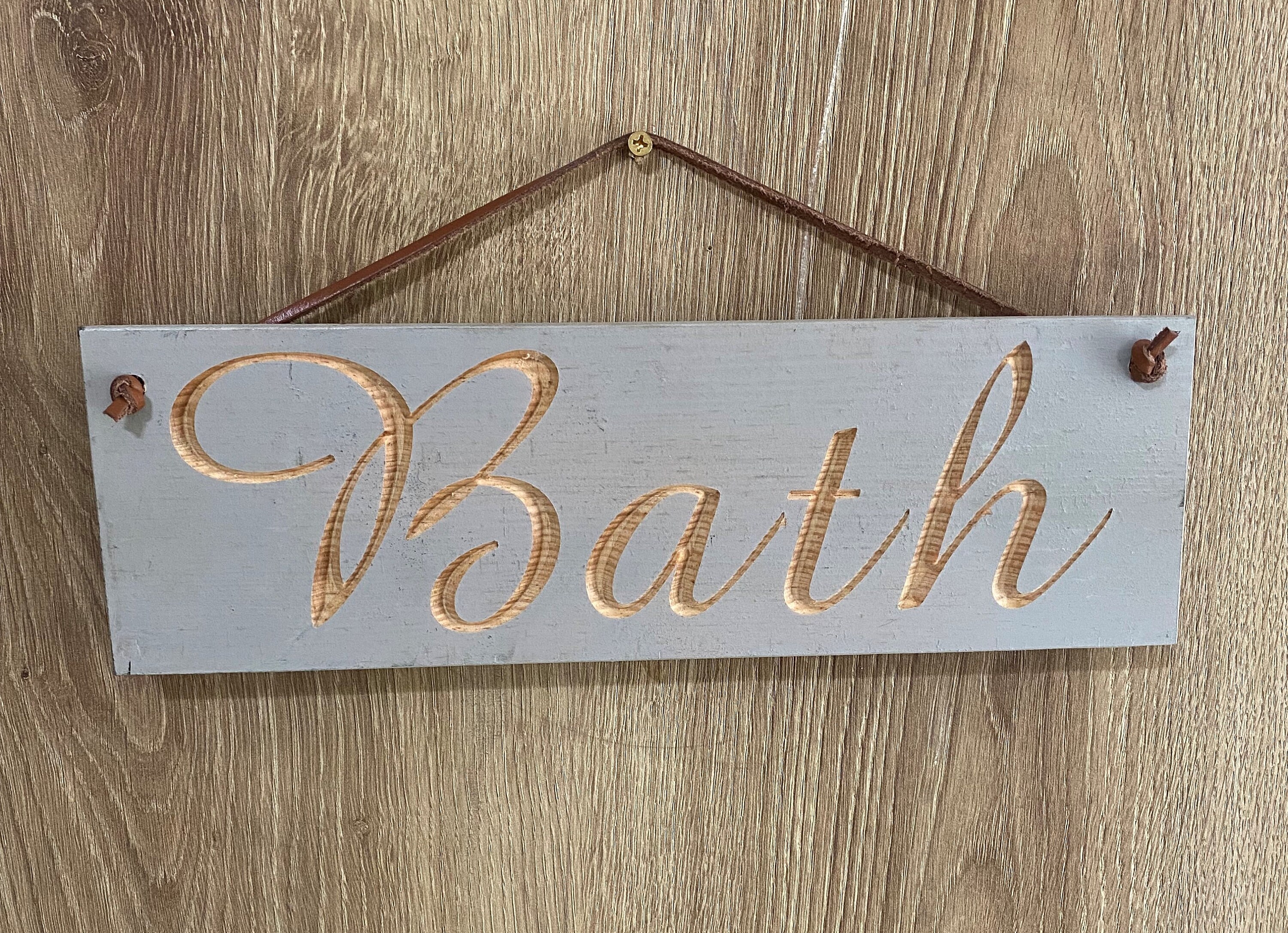 Rustic Farmhouse Sign Files - 12 Hanging Designs for CNC Router ...