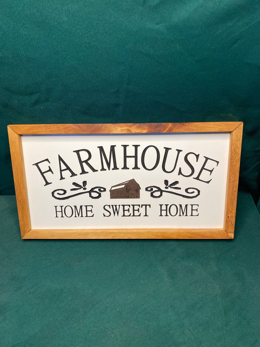 FARMHOUSE Stile Home Sweet Home Sign Farmhouse Style Hanging Sign ...