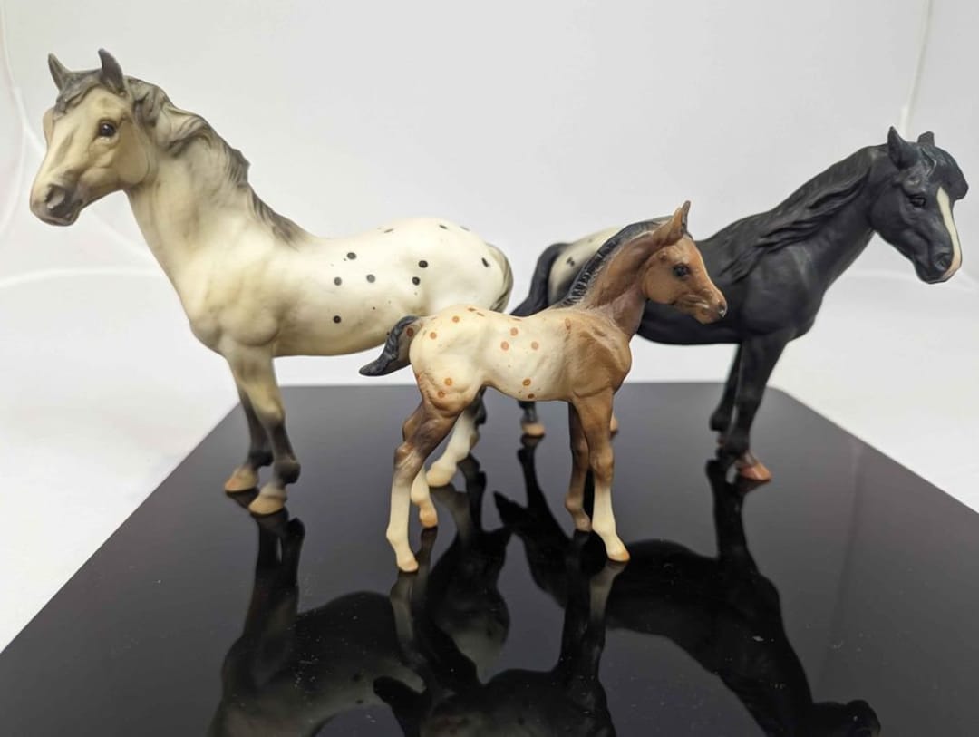 Breyer Classic Appaloosa Mustang Family 3349 Produced 1995 - Etsy