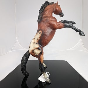 Peter Stone Rearing Appaloosa Mustang #9672 Produced 1996 Traditional Scale - Etsy