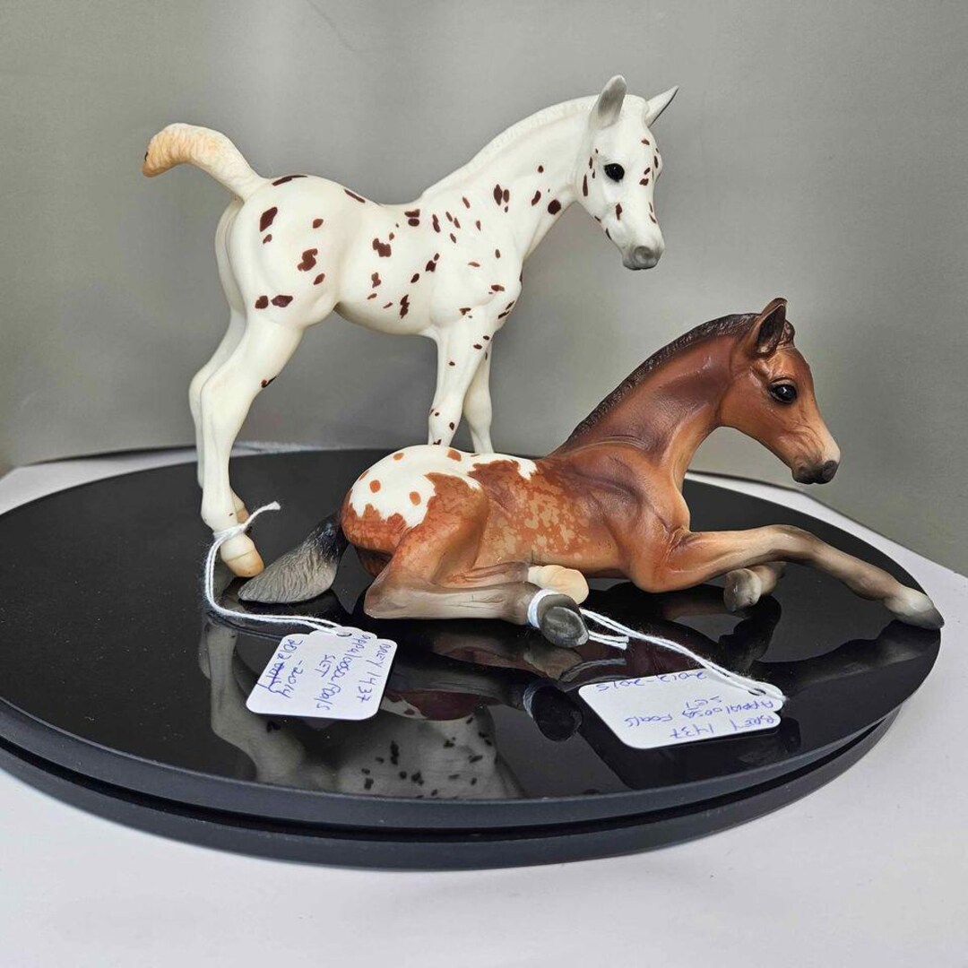 Ashley and Amber Appaloosa Set #1437 Produced 2012 W/halters - Etsy