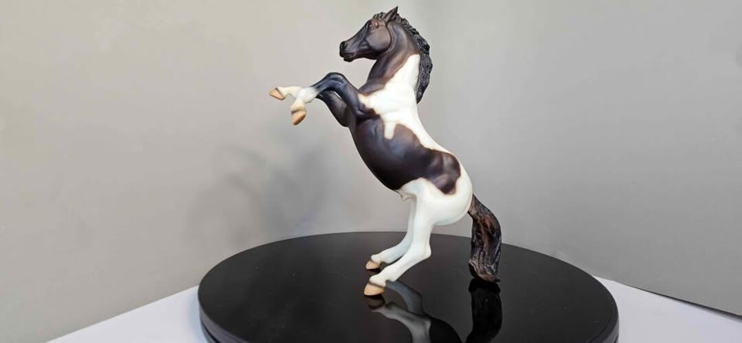 Breyer Classic Rearing Stallion Pinto Promises Produced 1994 890 - Etsy