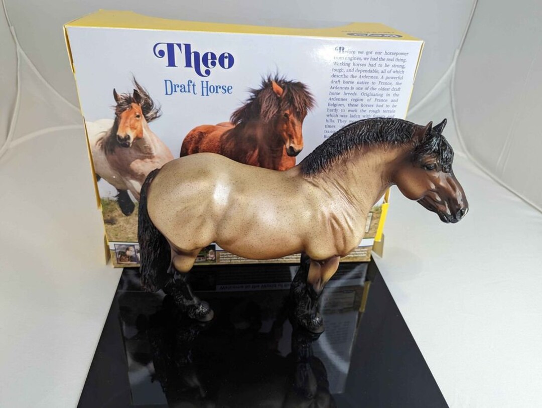 Breyer Theo Ardenner on Georg Mold Bay Roan #1843 Produced 2021 - Etsy