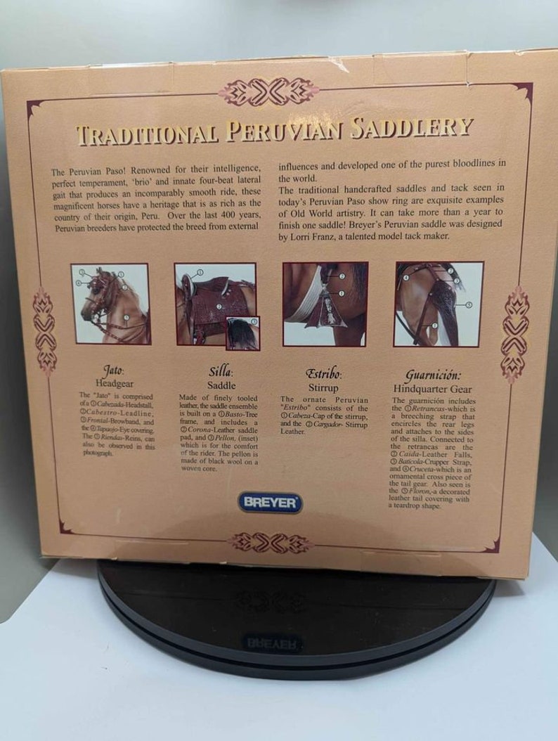 Breyer El Caballo Peruano De Paso Land of Incas Produced 2004 Limited ...