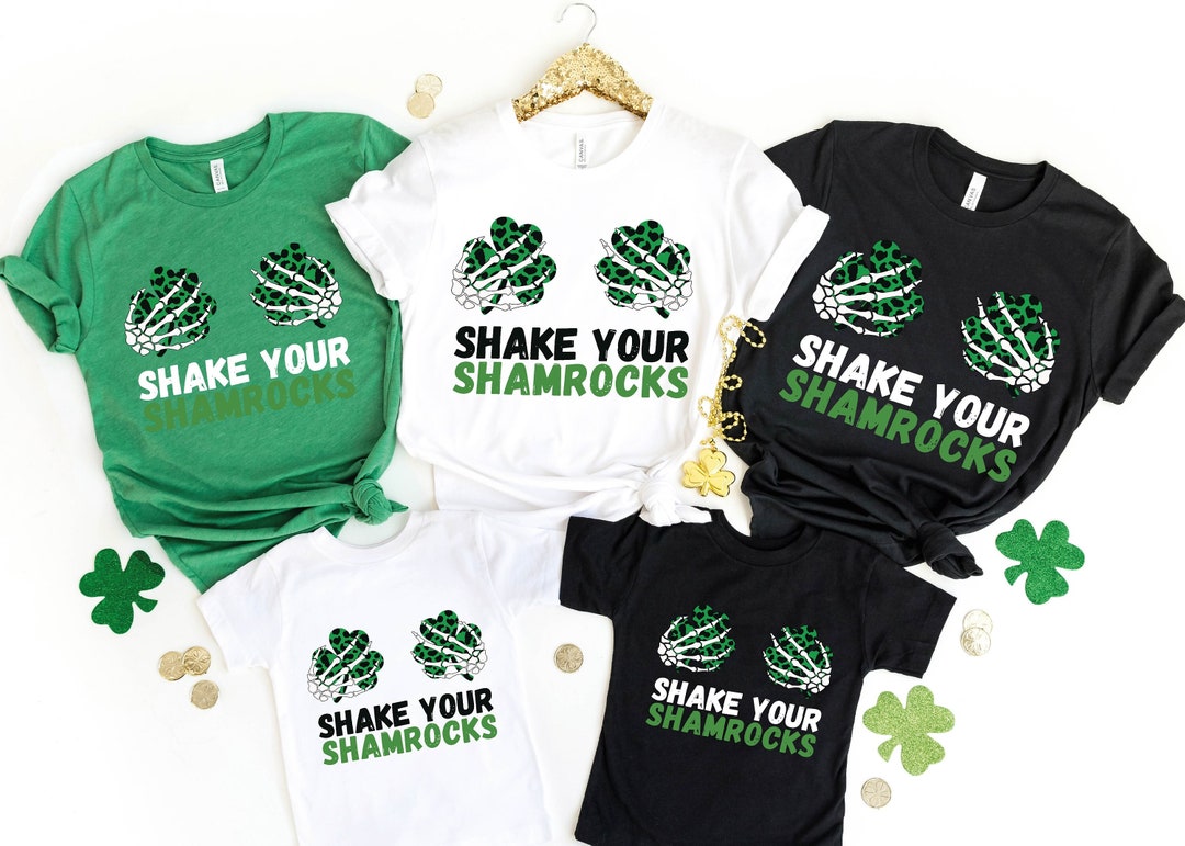 Saint Patrick's Day Shirt, St Patrick's Day Shamrock Sweatshirt, Shake ...