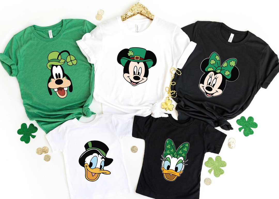 Custom Disney Saint Patrick's Day Shirt, St Patty's Day Mickey and ...
