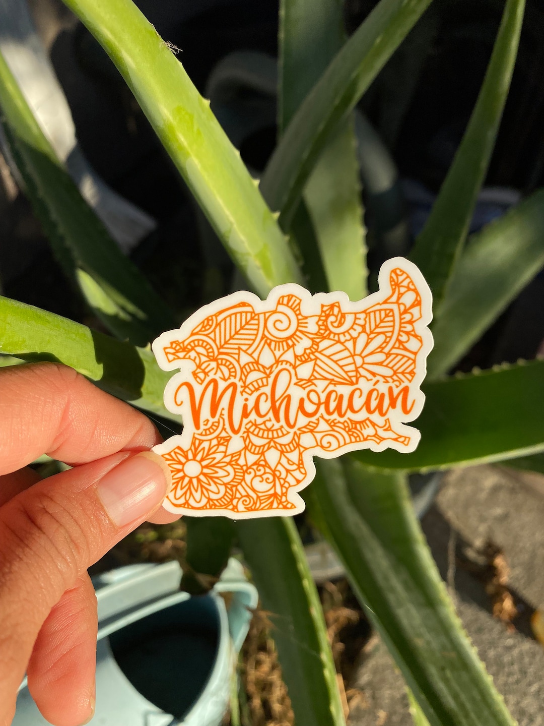 Michoacan Laminated Sticker, Latino Stickers, Laptop Sticker, Mexican ...