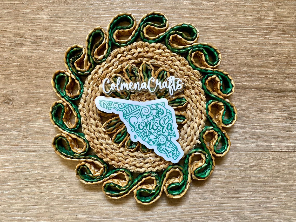 States of Mexico Laminated Sticker Latino Stickers Laptop - Etsy