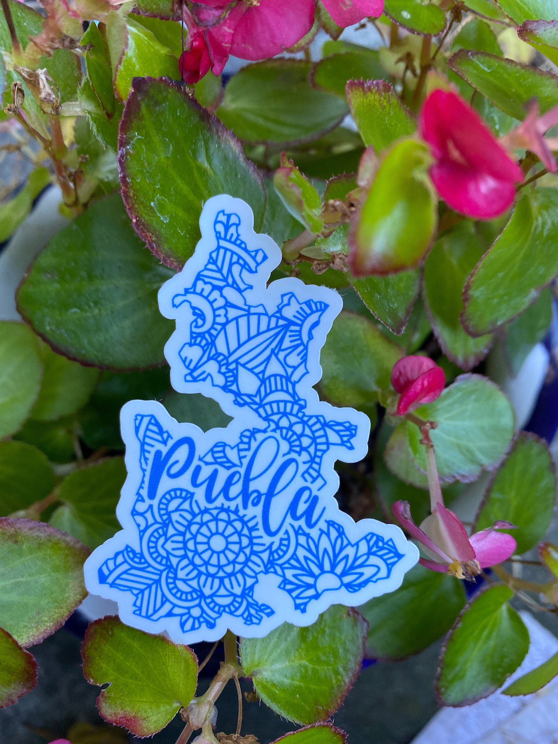 Puebla Laminated Sticker, Latino Stickers, Laptop Sticker, Mexican ...