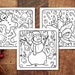 Christmas Coloring Pages, 20 Page Kids Christmas Coloring Book ...