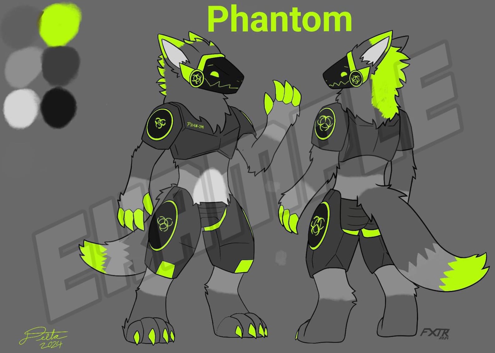 Protogen Reference Sheet Base (PNG File) - Etsy