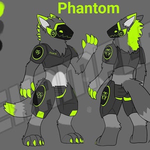 Protogen Reference Sheet Base (PNG File) - Etsy