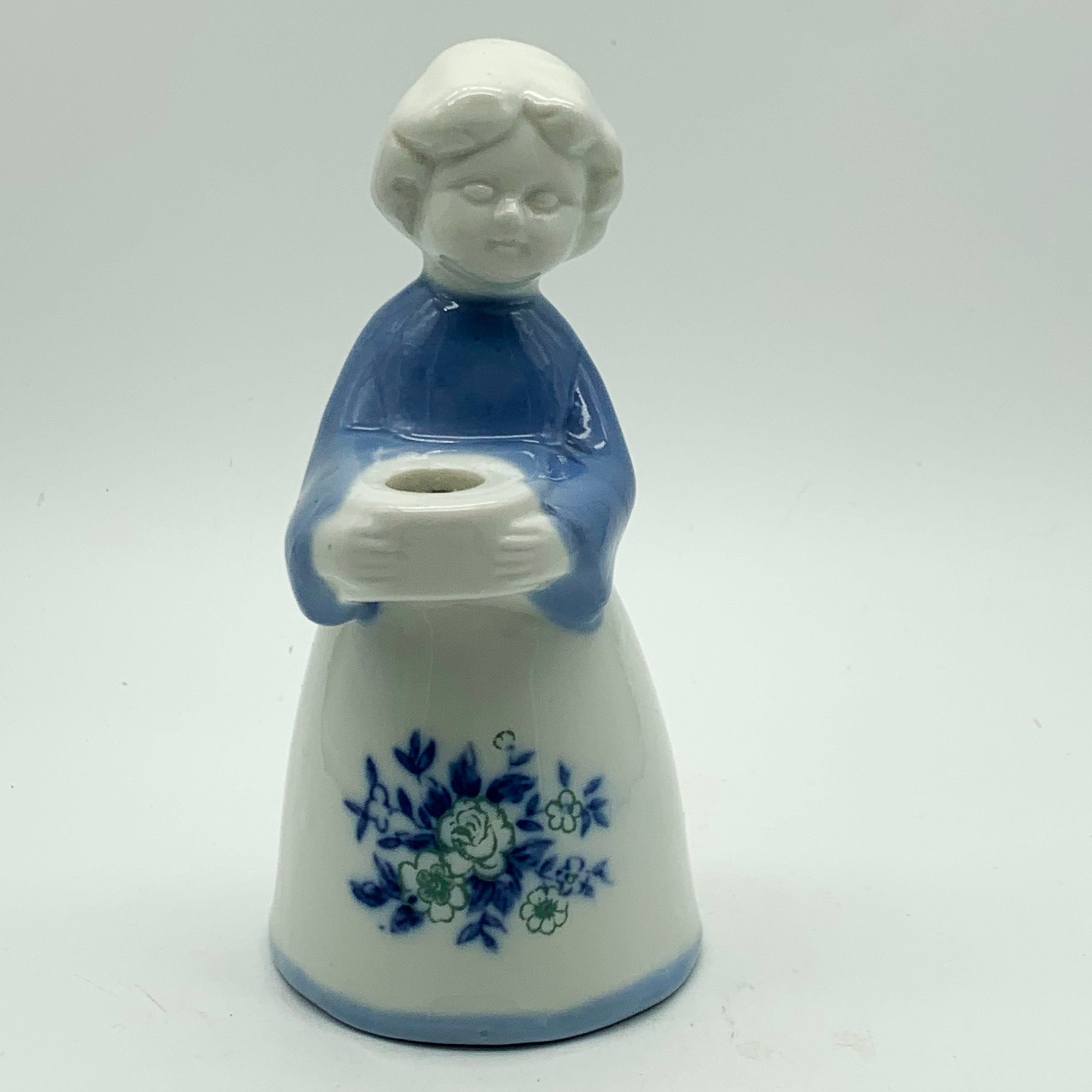 Vintage Japan Lego Porcelain Grandma Candle Holder Candlestick - Etsy