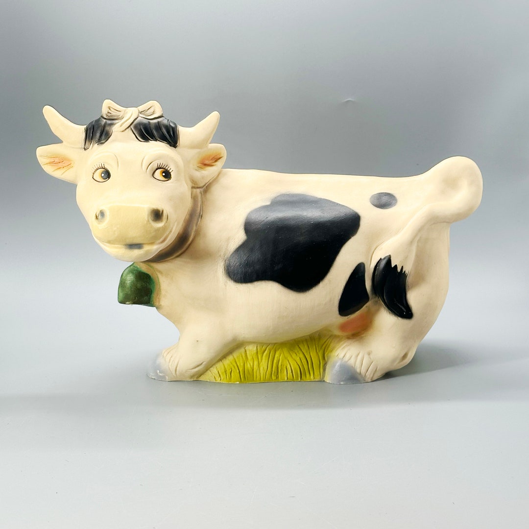 Vintage, Heico, 1970s, 70s, Cow Lamp, Nursery Lamp, Tabletop, RARE ...