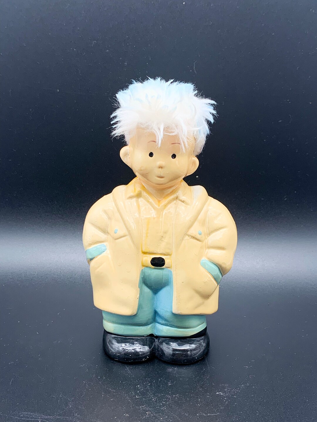 Vintage 80's 1980's Cute Big Boy Girl Ceramic Figurine - Etsy