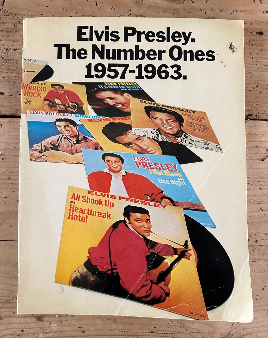 Vintage, 1970s, Elvis Presley, the Number Ones, 1957-1963, Sheet Music ...