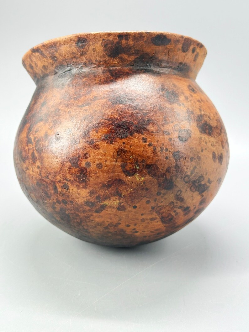 Vintage Indonesian Sasak Terracotta Clay Round Bottom Pot - Etsy