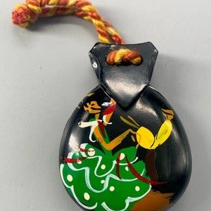Vintage 1960s 60s Spanish Hand Painted Bakelite Castanets Flamenco ...