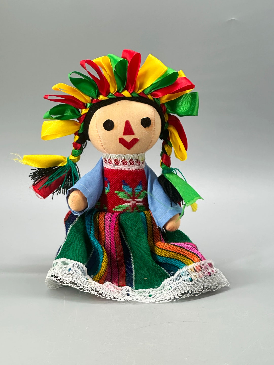 Vintage, Traditional, Mexican Ragdoll, Hand Made, Artisan, Folk Art ...