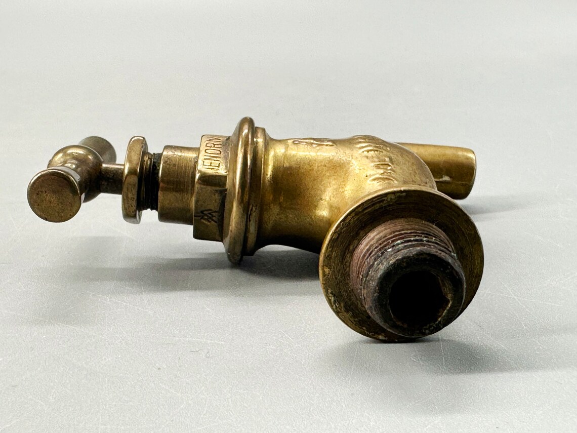 Vintage 1950s 50s Brass Faucet Tap Outside Garden - Etsy