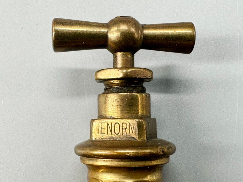 Vintage 1950s 50s Brass Faucet Tap Outside Garden - Etsy