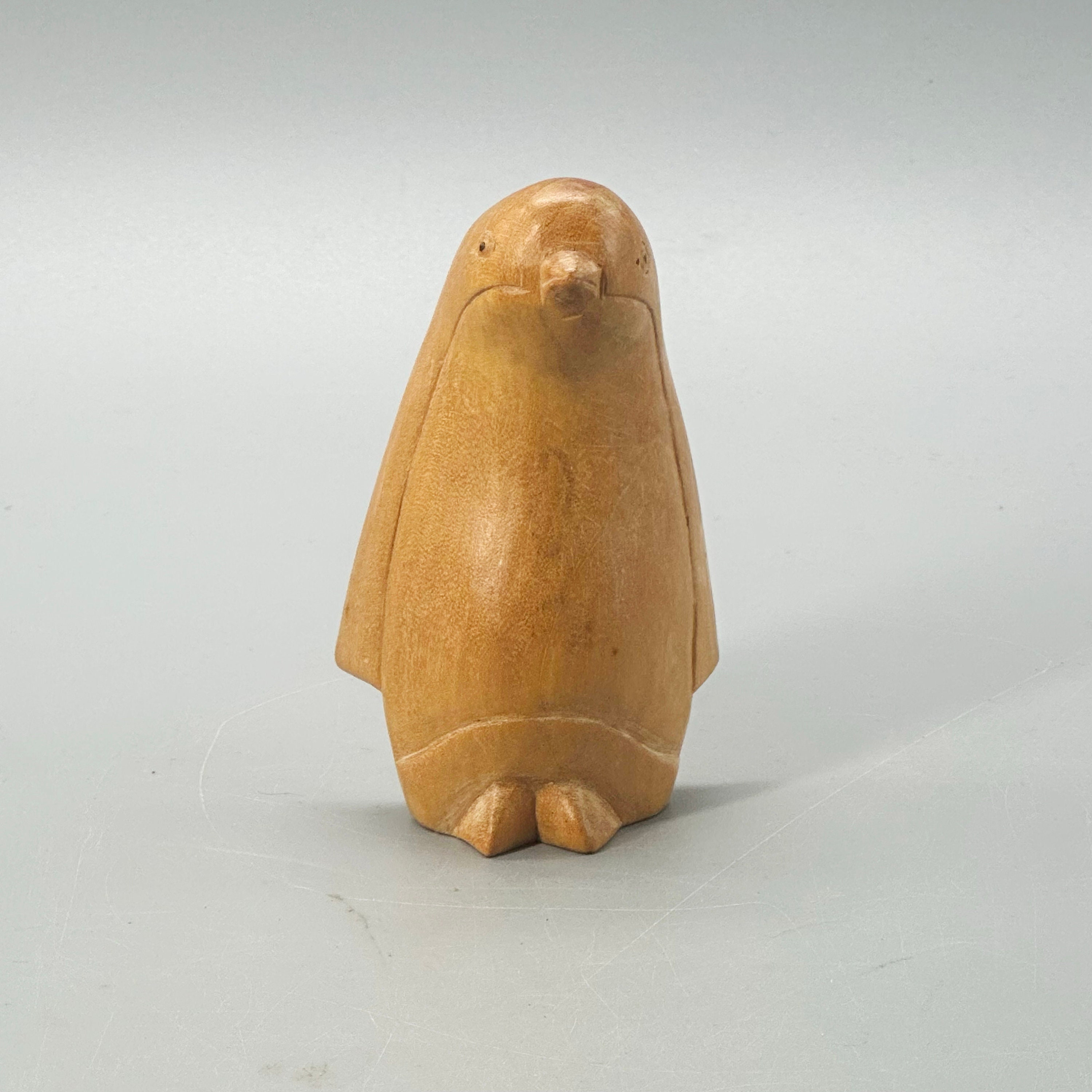 Penguin Wood Carving Pattern