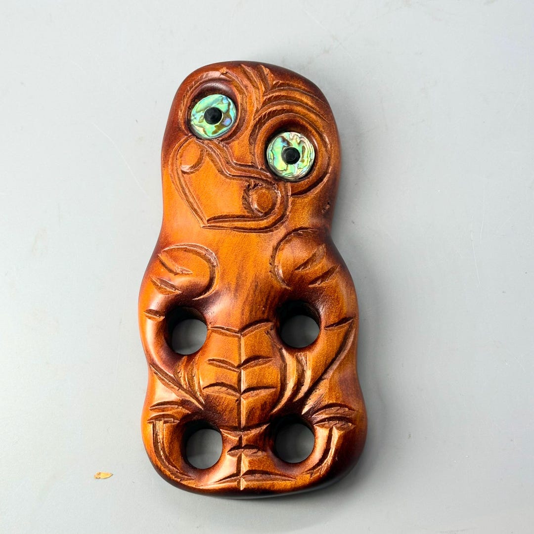 Vintage, Australian, Aboriginal, Hand Carved, Incised, Tribal, Wooden ...