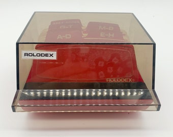 Vintage Rolodex - Etsy
