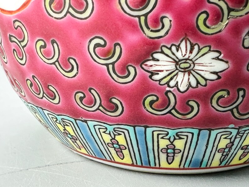 Vintage. Chinese, Mid Century, 1960s, 60s, Ceramic, Porcelain, Ginger ...