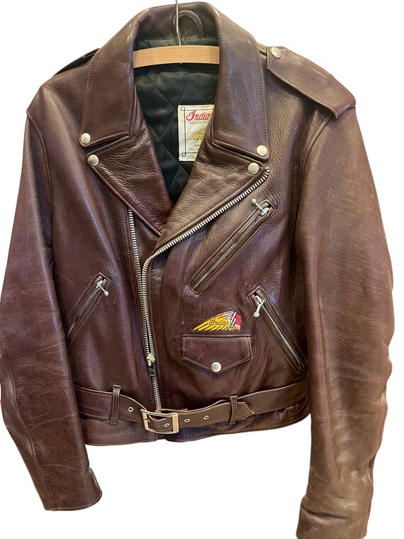 Vintage indian motorcycle leather - Gem