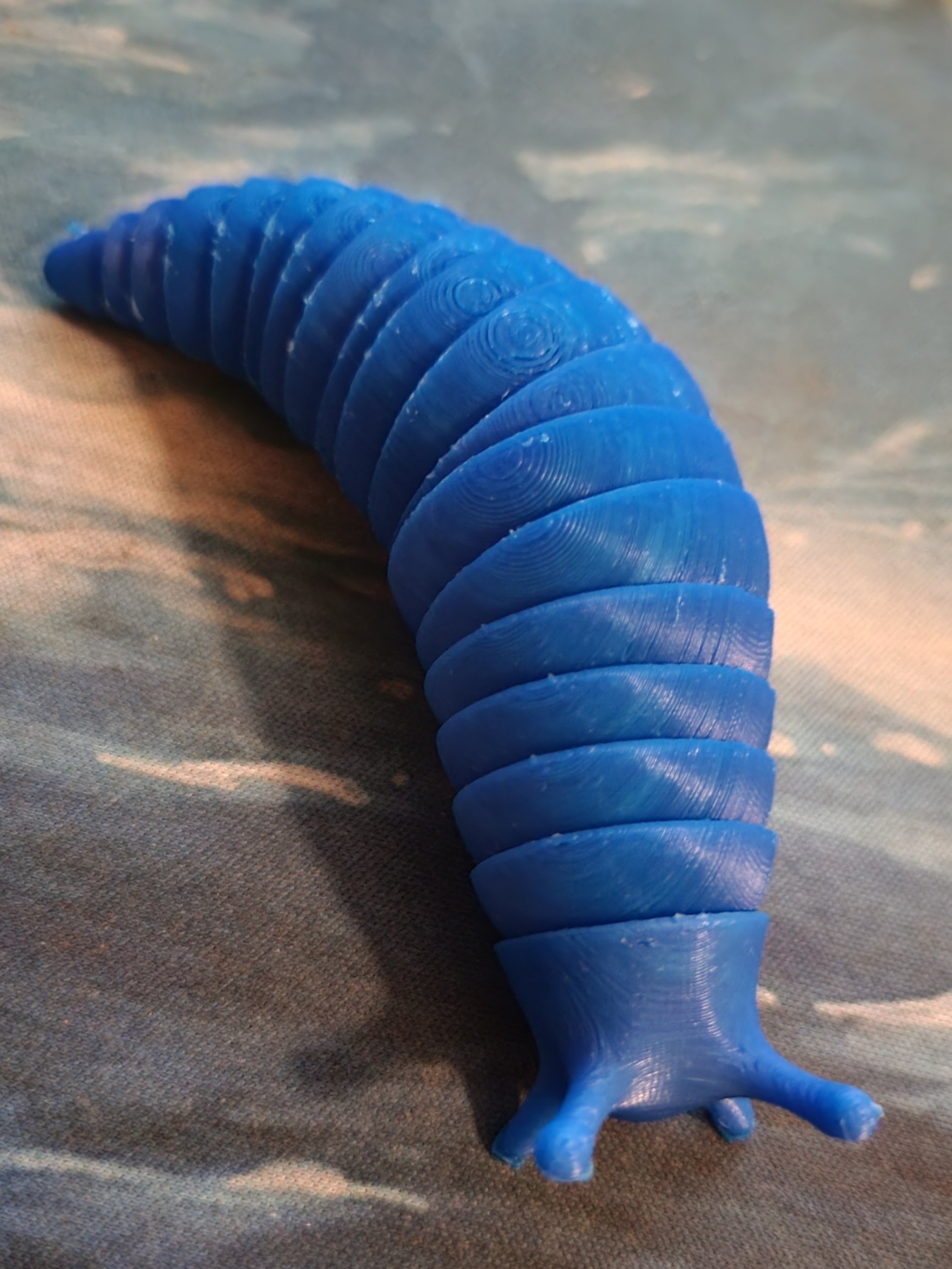 Flexi Slug, 3D Printed Articulated Slug - Etsy