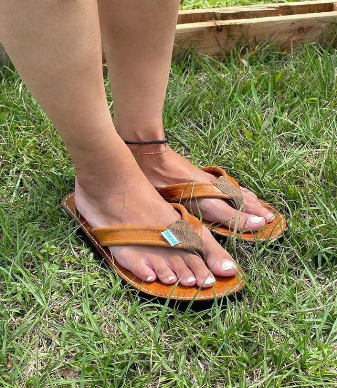 Handmade Leather Sandals With Recycled Tire Soles - Etsy