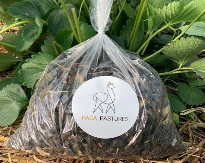 3lbs Alpaca Manure, Soil Amendment, Garden Fertilizer, Ships Free - Etsy