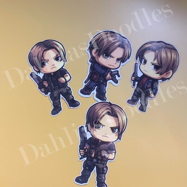 Leon Kennedy Chibi - Etsy