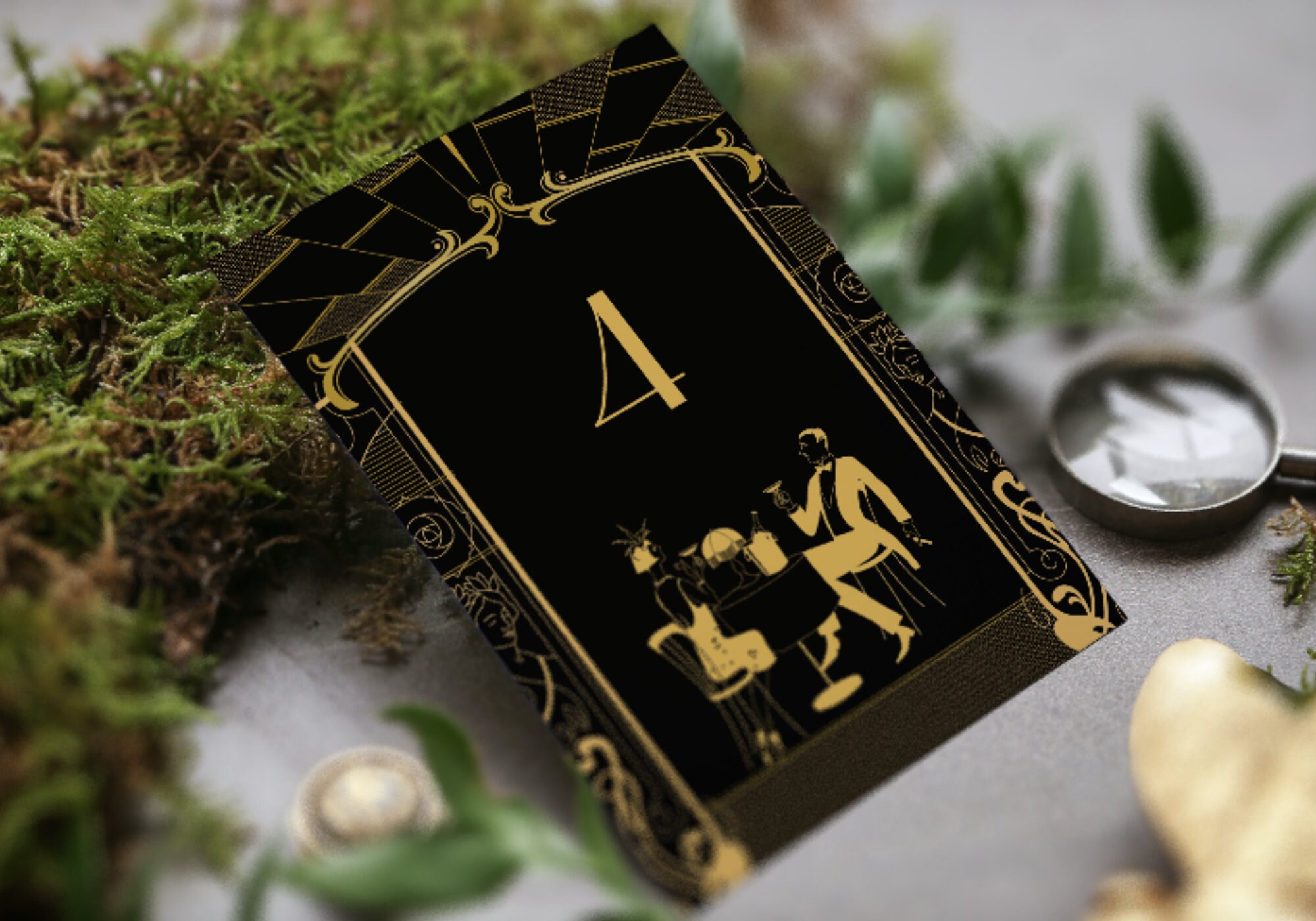 Great Gatsby, Glitz, Art Deco Table Numbers / Printable PDF - Etsy