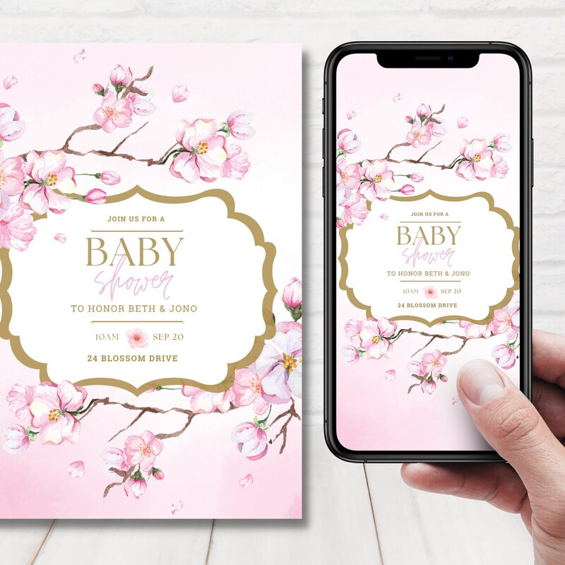 Cherry Blossom Baby - Etsy