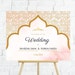 Indian Wedding Welcome Signs Set of 3 Hindu Wedding Sign - Etsy