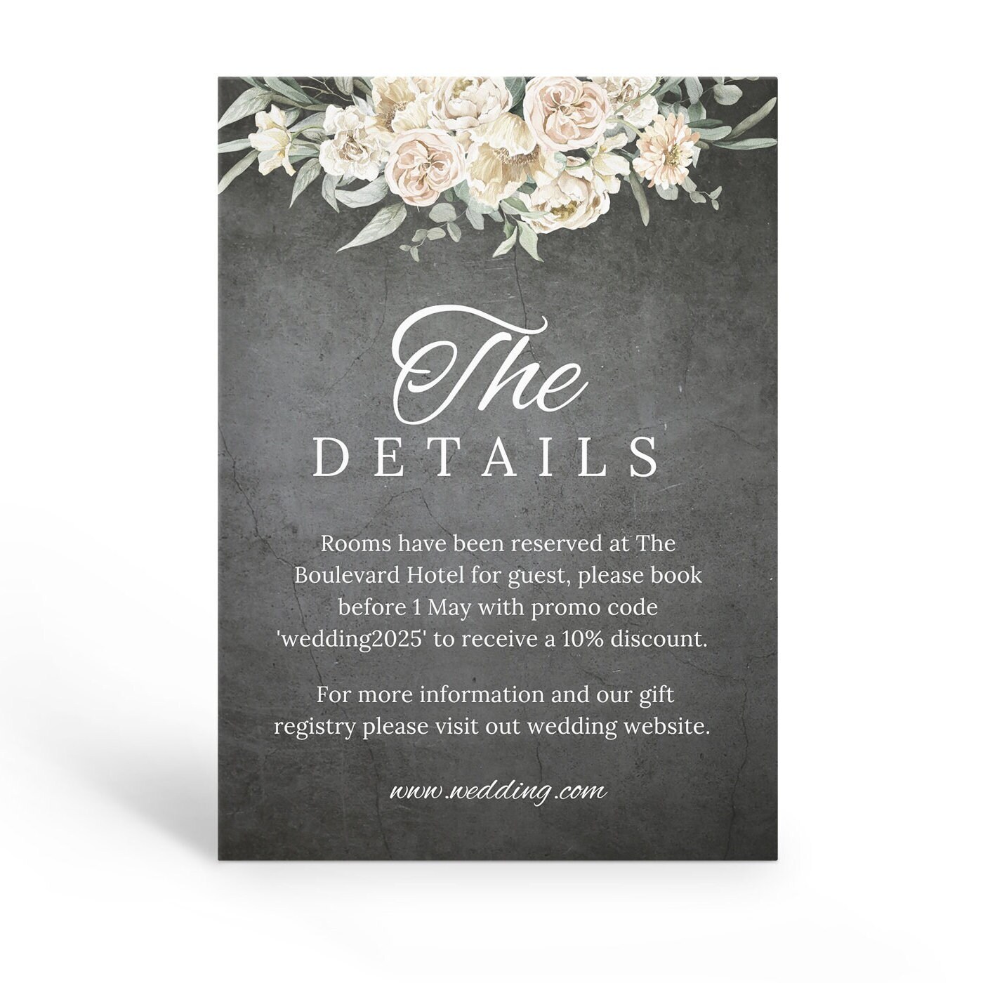 Motorcycle Wedding Invitation Set, Printable Motorbike Wedding ...